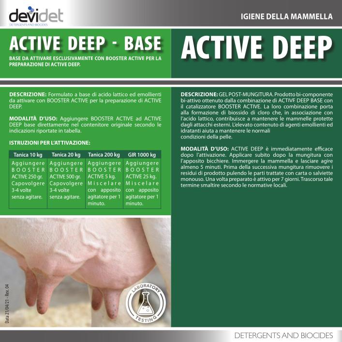 Devidet - Post Dipping Active Deep | Igiene mammella | Zootecnia